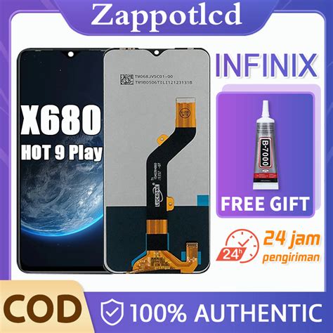 Jual ORI 100 LCD INFINIX HOT 9 PLAY X680 ORIGINAL Fullset