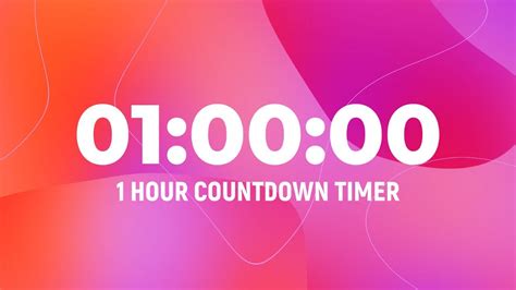 Hour Timer Countdown Study And Exam Timer Youtube
