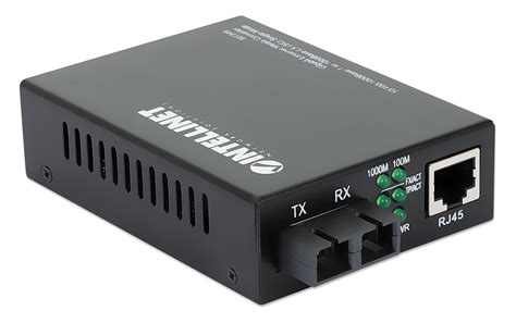 Intellinet Gigabit Ethernet Single Mode Media Converter