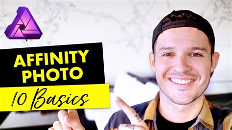 Affinity Photo Top 10 Basic Tasks Affinity Photo For Beginners YouTube