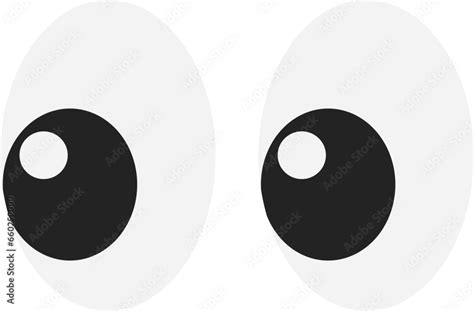 Eyes Cartoon Human Body Part Clipart Stock Vector Adobe Stock