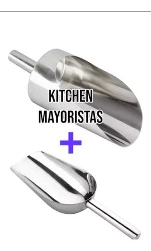 4 Cucharones Semilleros Acero Inoxidable 1 Kg Y 2 Kg Envío gratis
