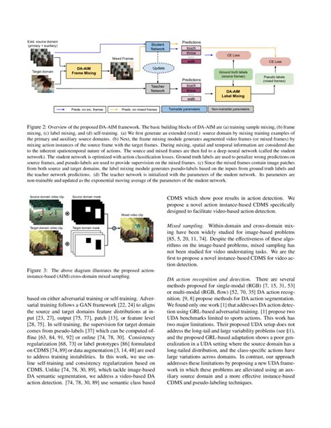 exploiting instance based mixed sampling via auxiliary source domain supervision for domain