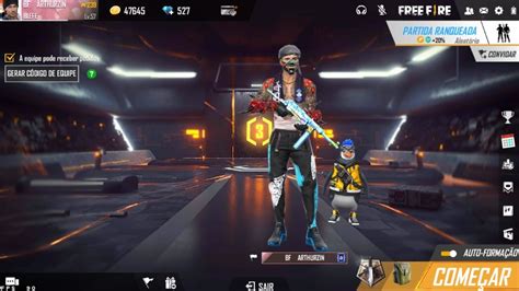 FREE FIRE AO VIVO PEGANDO MESTRE NOVA TEMPORADA FT DUDUZIN FF Freefire