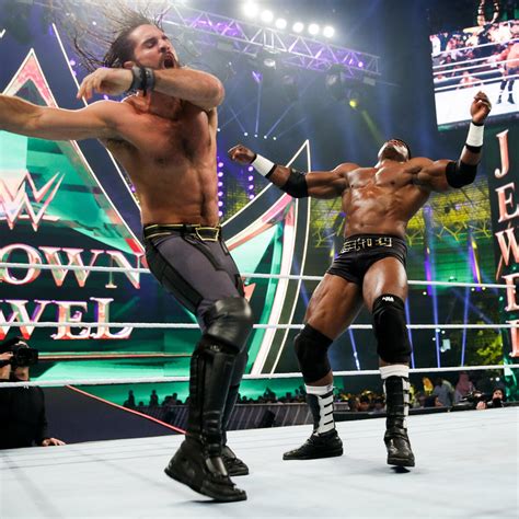 Seth Rollins Vs Bobby Lashley WWE World Cup First Round Match