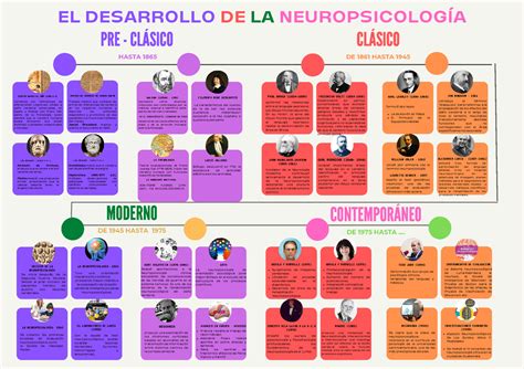Linea Del Tiempo Del Desarrollo De La Neuropsicolog A Surgimiento De