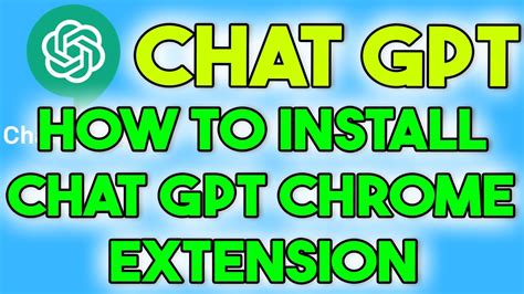 How To Install Chat Gpt Chrome Extension Chat Gpt For Google