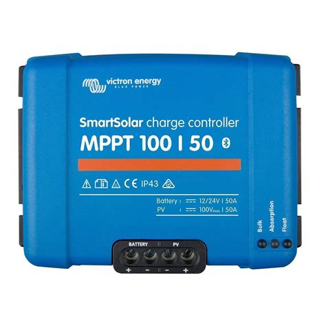 Régulateur de charge solaire SmartSolar MPPT 100 50 12 24V Victron