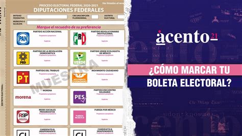 Elecciones 2024 Cómo Marcar tu Boleta Electoral el 2 de Junio Acento 21