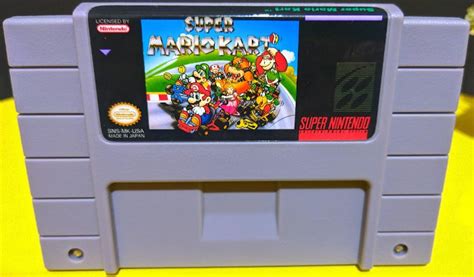 Super Mario Kart Snes