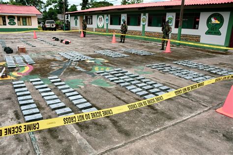 La FELCN logra incautar en seis operativos más de 236 kilos de droga y