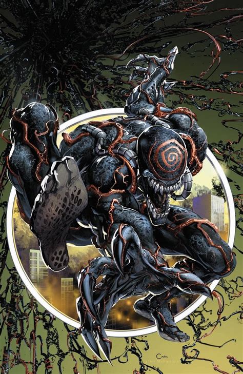 Amalgamated Symbiosis Venom First Host Variant By Clayton Crain