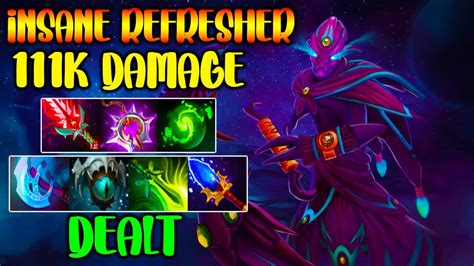 INSANE REFRESHER SPECTRE 111K DAMAGE DEALT UNSTOPPABLE CARRY TEAM