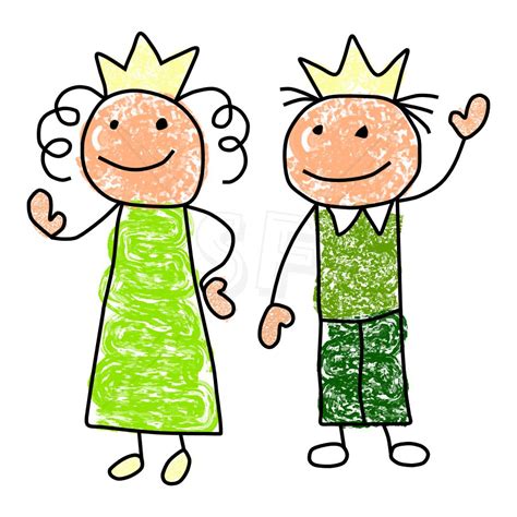 Homecoming King And Queen Cartoon