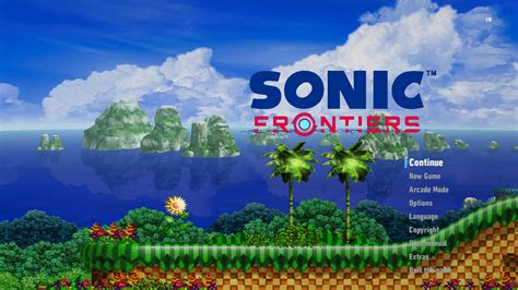 Alt Title Screens Sonic Frontiers Mods