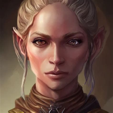 Character Portrait By Magali Villeneuve Fantasy Stable Diffusion