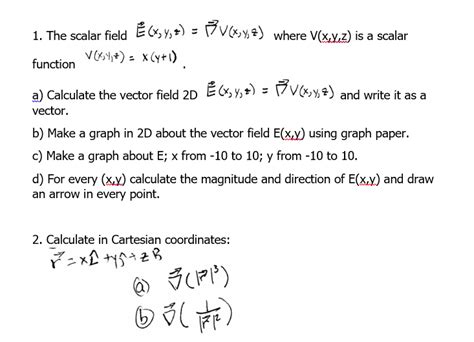 Solved 1 The Scalar Field E X Y V X 77 Where Chegg
