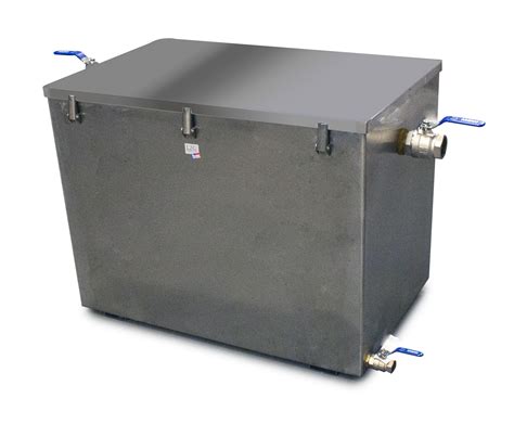 L2G Bac à Graisse en INOX Aisi 304 de 132L Capacité 250 Couverts