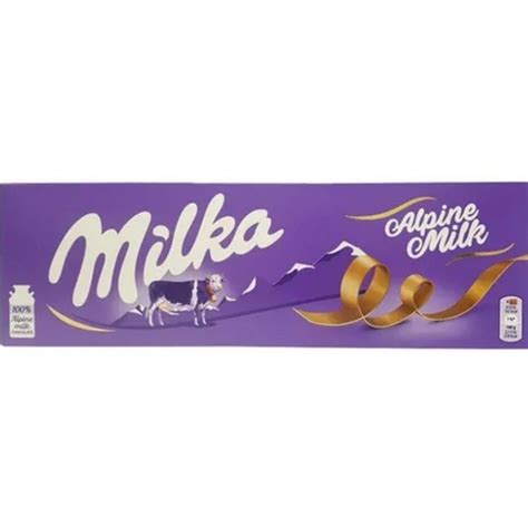 Milka Alpine Milk Chocolate G Dealzdxb