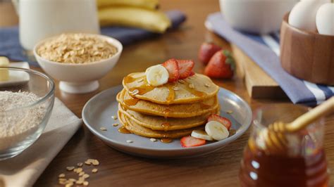 Arriba 86 Imagen Receta Hotcakes De Avena Y Platano Abzlocal Mx