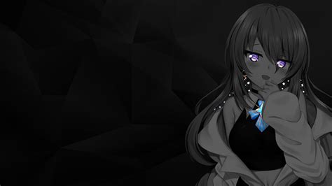 Selective Coloring Monochrome Hololive Anime Moona Hoshinova Anime