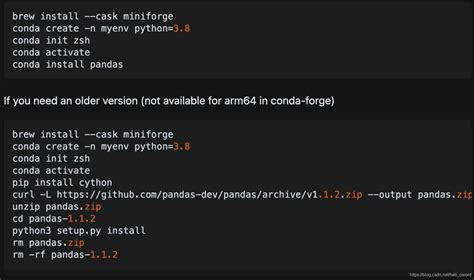 Macbook M1安装numpypandasmatplotlibbuilding Wheels For Collected Packages Pandas Nu Csdn博客