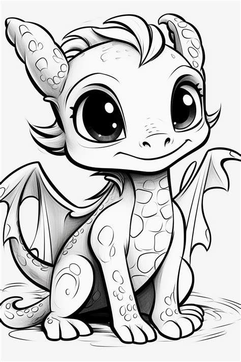 Discover The Magic Of Dragon Coloring Pages Free Printable