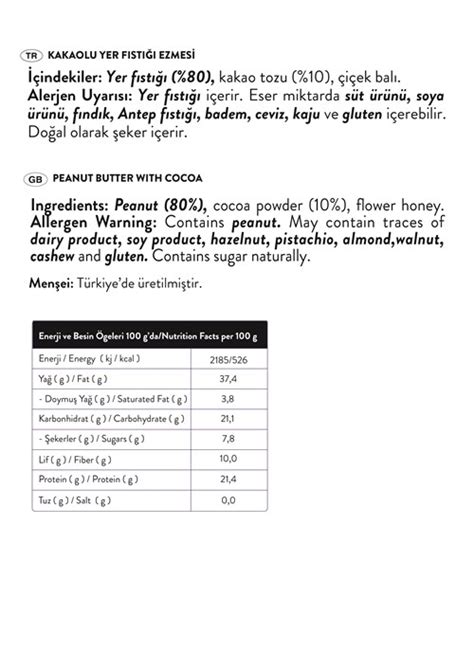 Jul Yer Fıstığı Ezmesi Karışık 330g x 3 Adet Yer Fıstıgı Ezmesi