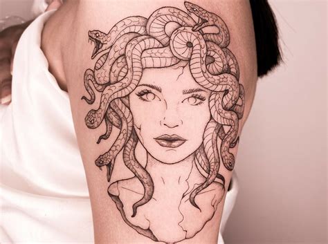 Medusa Tattoo Stencil Ideas Youll Have To See To Believe