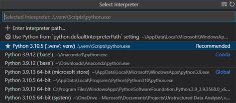 Python Visual Studio Code