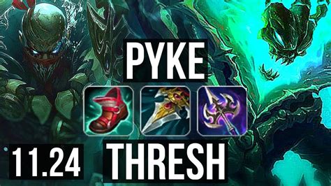 PYKE Jhin Vs THRESH Vayne SUP Legendary 1 6M Mastery 700