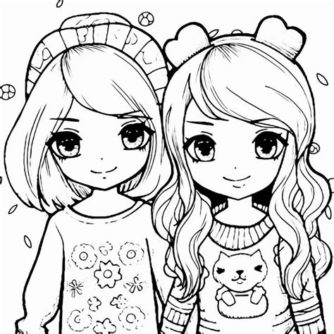 Dibujos De Bff Best Friends Forever Para Colorear Dibujos Mejores