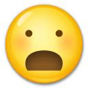 Cara Con El Ceño Fruncido Y La Boca Abierta Emoji on LG G3