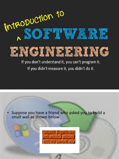 introduction to software engineering pdf software system