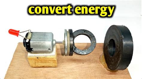 How To Make Free Energy With Small Dc Motor Magnetic Generator Free