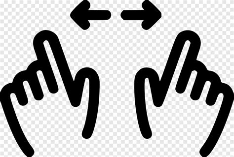 Finger Computer Icons Text Hand Png PNGEgg
