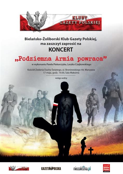 Kluby Gazety Polskiej Warszawa Bielany Żoliborz koncert Pawła