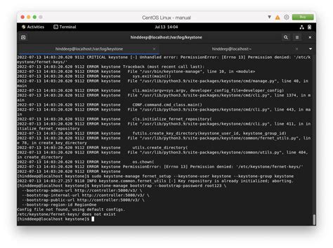Centos How To Resolve Unable To Resolve Host In Openstack Yoga