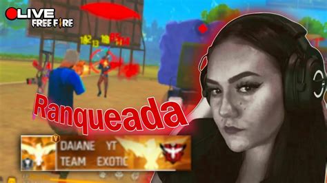 FREE FIRE AO VIVO CS RANK RUMO AO ELITE DAIANE YT YouTube