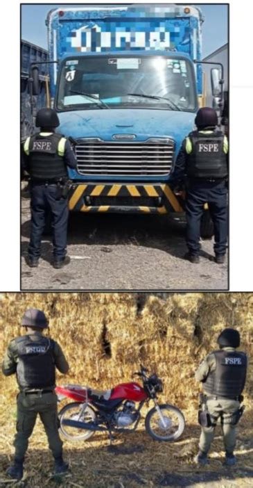 FSPE recuperan en Pueblo Nuevo y San Francisco del Rincón un camión de