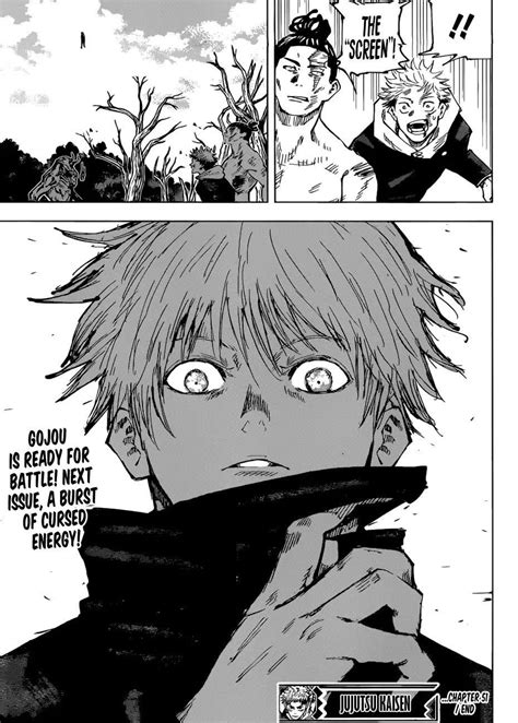 The Best Jujutsu Kaisen Manga Panels Gojo Funny