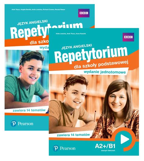 Repetytorium Język angielski A2 B1 Podręcznik i zeszyt ćwiczeń dla