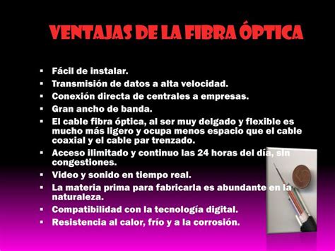 Ventajas Y Desventajas De Fibra Optica Image To U
