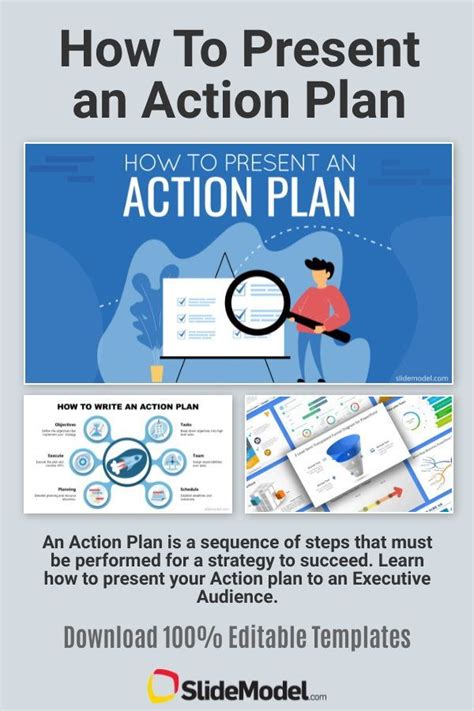 How To Present An Action Plan Slidemodel Action Plan How To Plan