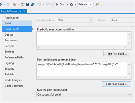 Using Build Events In Visual Studio To Make Life Easier LaptrinhX