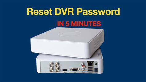 How To Reset Hikvision Dvrnvr Password Using Hikvision