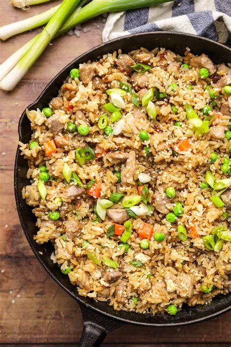 Pork Fried Rice Recipe Dinner Then Dessert