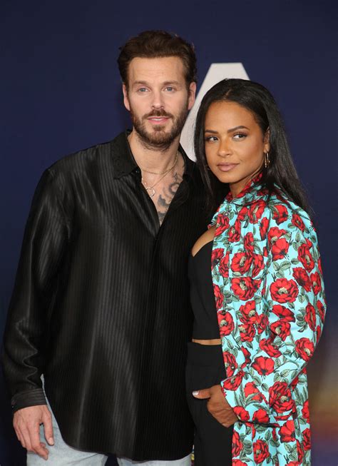 Photo Matt Pokora Et Sa Femme Christina Milian Au Photocall Lors De