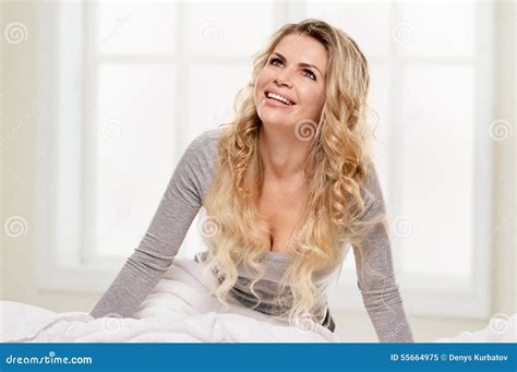 Pleasure In The Bed Stock Image Image Of Indoor Morning 55664975