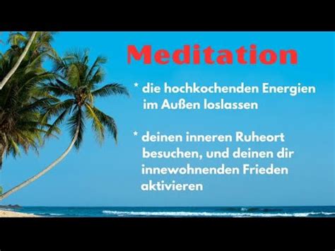 Verbinde Dich Mit Deiner Inneren Ruhe Und Deinem Inneren Frieden